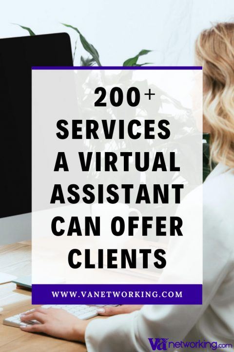 200 Services a Virtual Assistant Can Offer Clients