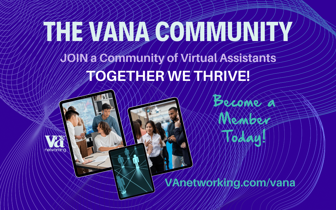 Discover the Exciting World of Virtual Assistance and Join Our VANA ...