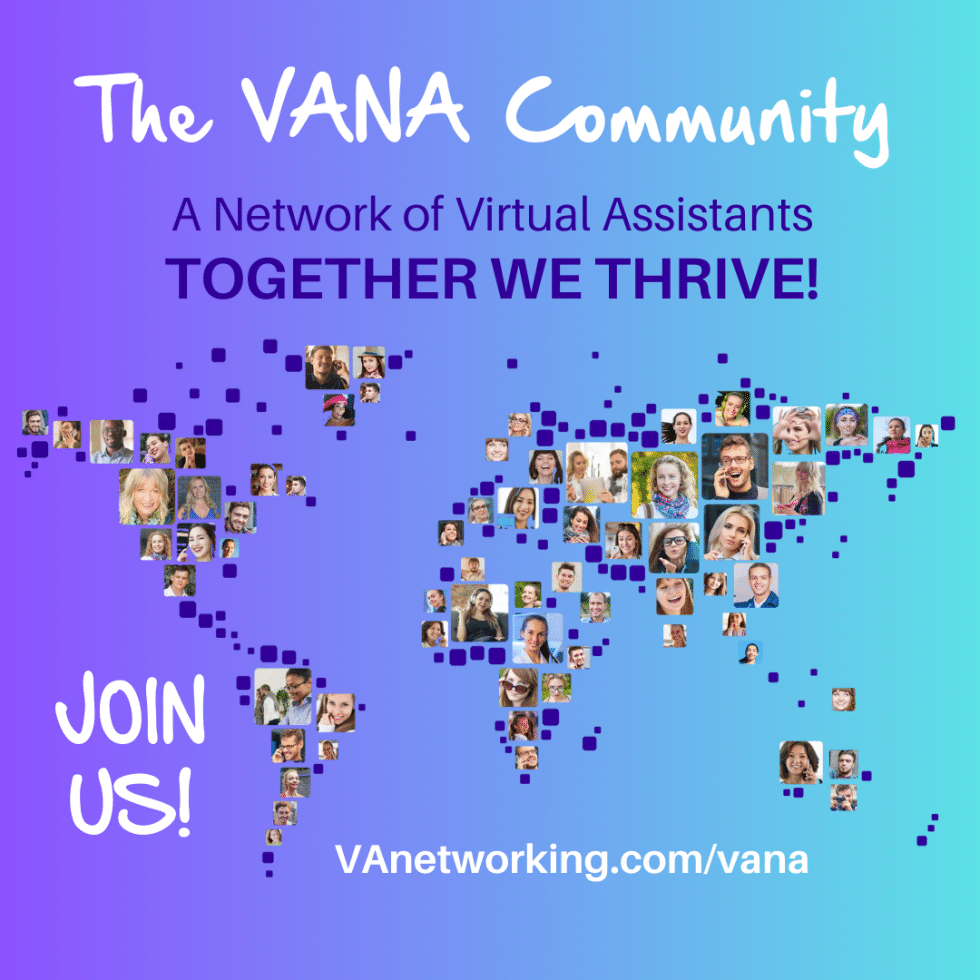 Virtual Assistant Network Association VANA - About Us