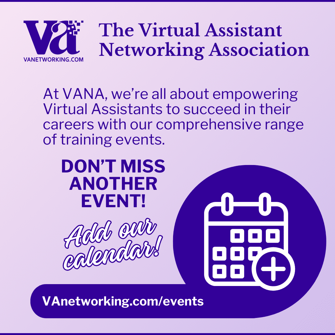 Virtual Assistant Networking Association | VA Training & Resources ...